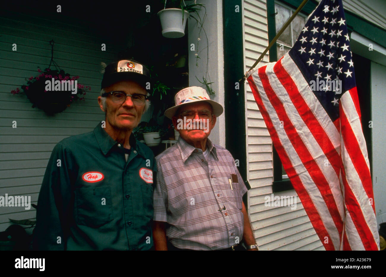 Service Station owner and farmer Hap Gaylord and his lifelong friend ...