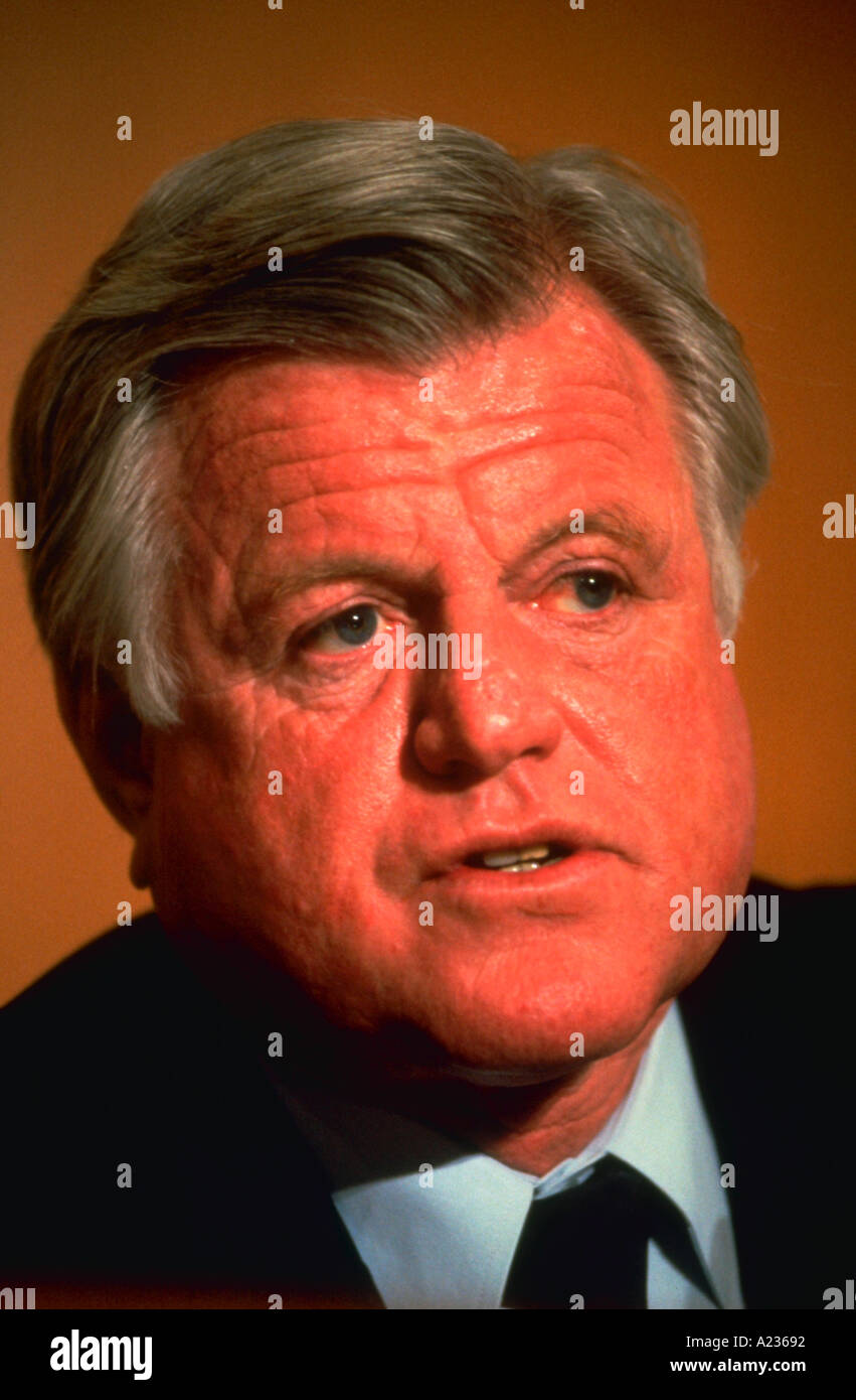 Ted kennedy portrait hi-res stock photography and images - Alamy