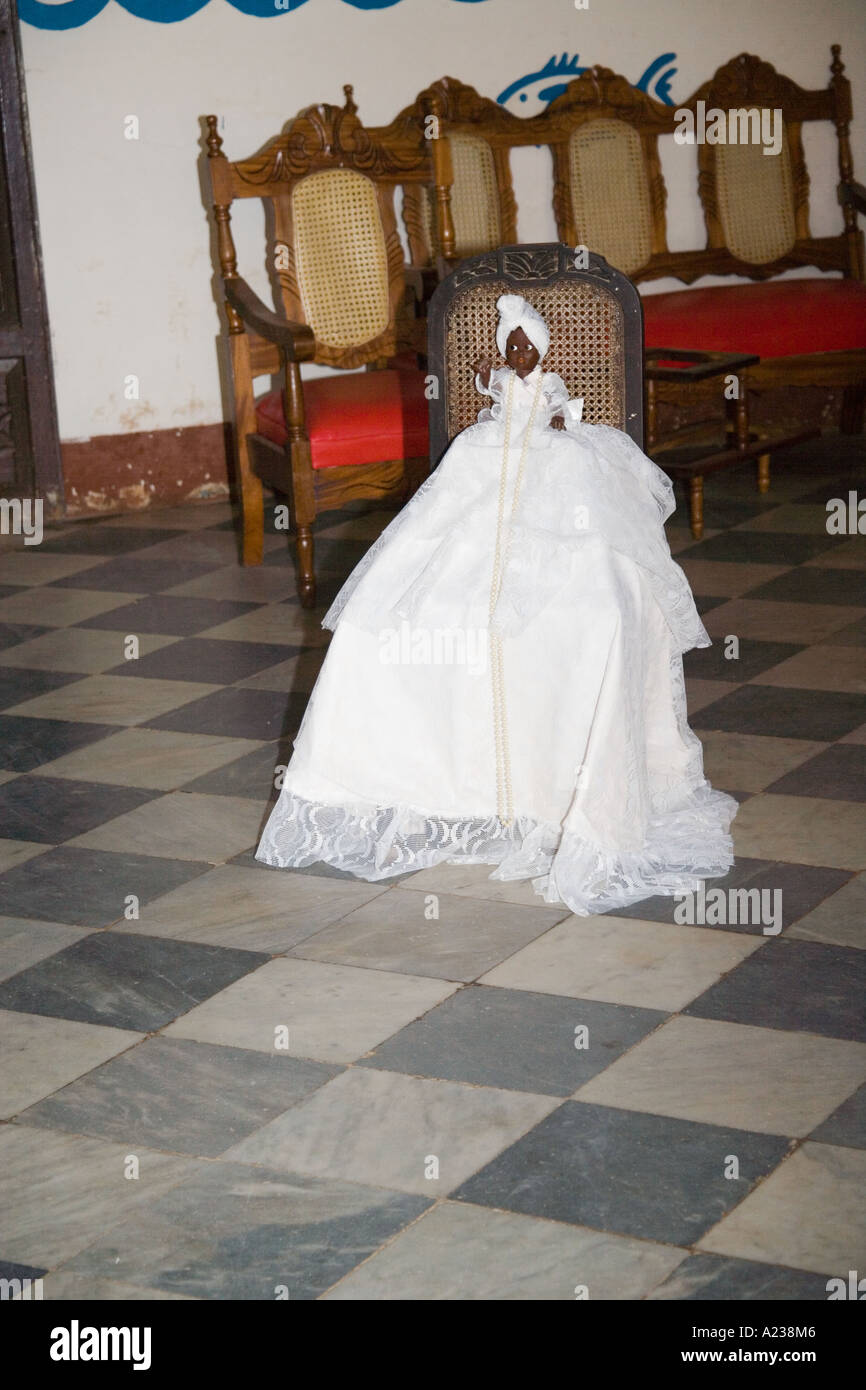 Voodoo doll sat in a bar in Trinidad, Cuba Stock Photo - Alamy