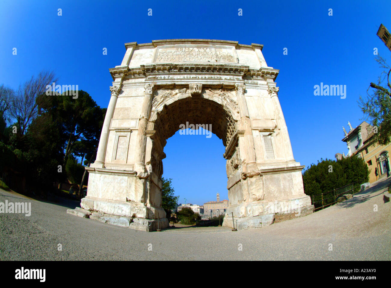 Arco di Tito palatino via sacra roma rome italy italian travel tourism ...