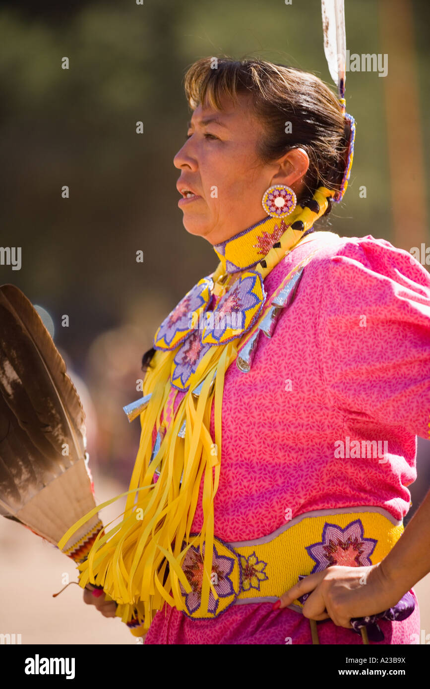 Female Jingle Dress Dancer Chumash Inter Tribal Powwow Santa Ynez ...