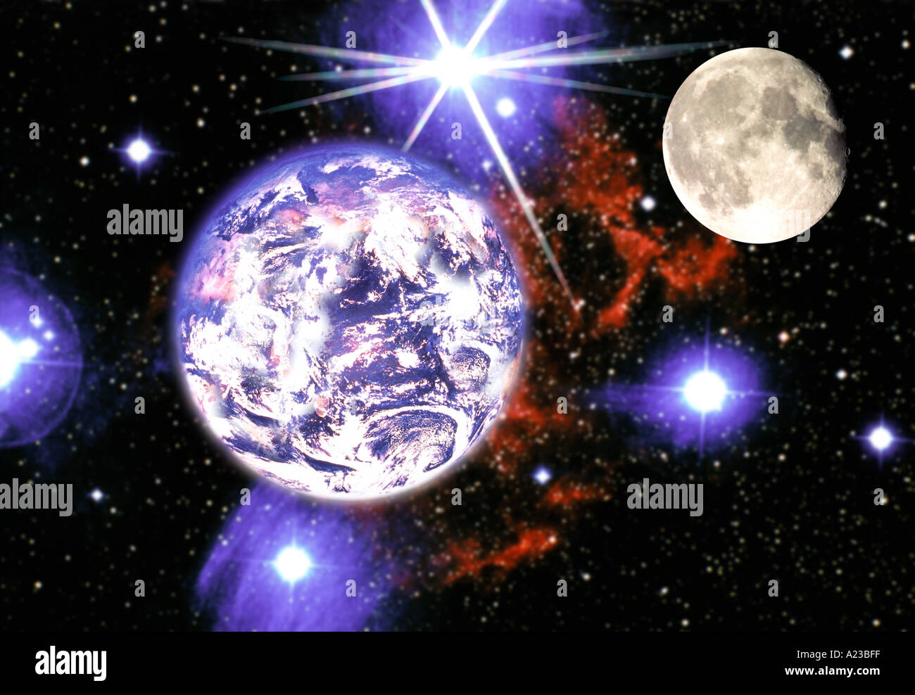 Moon earth gravity hi-res stock photography and images - Alamy