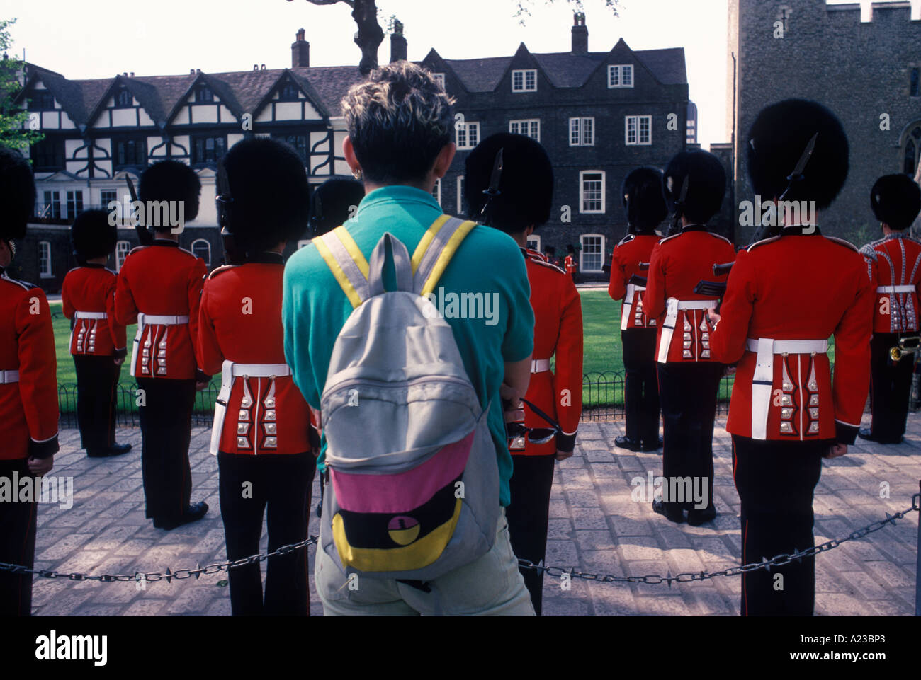 Guardsmen in red uniforms hi-res stock photography and images - Alamy