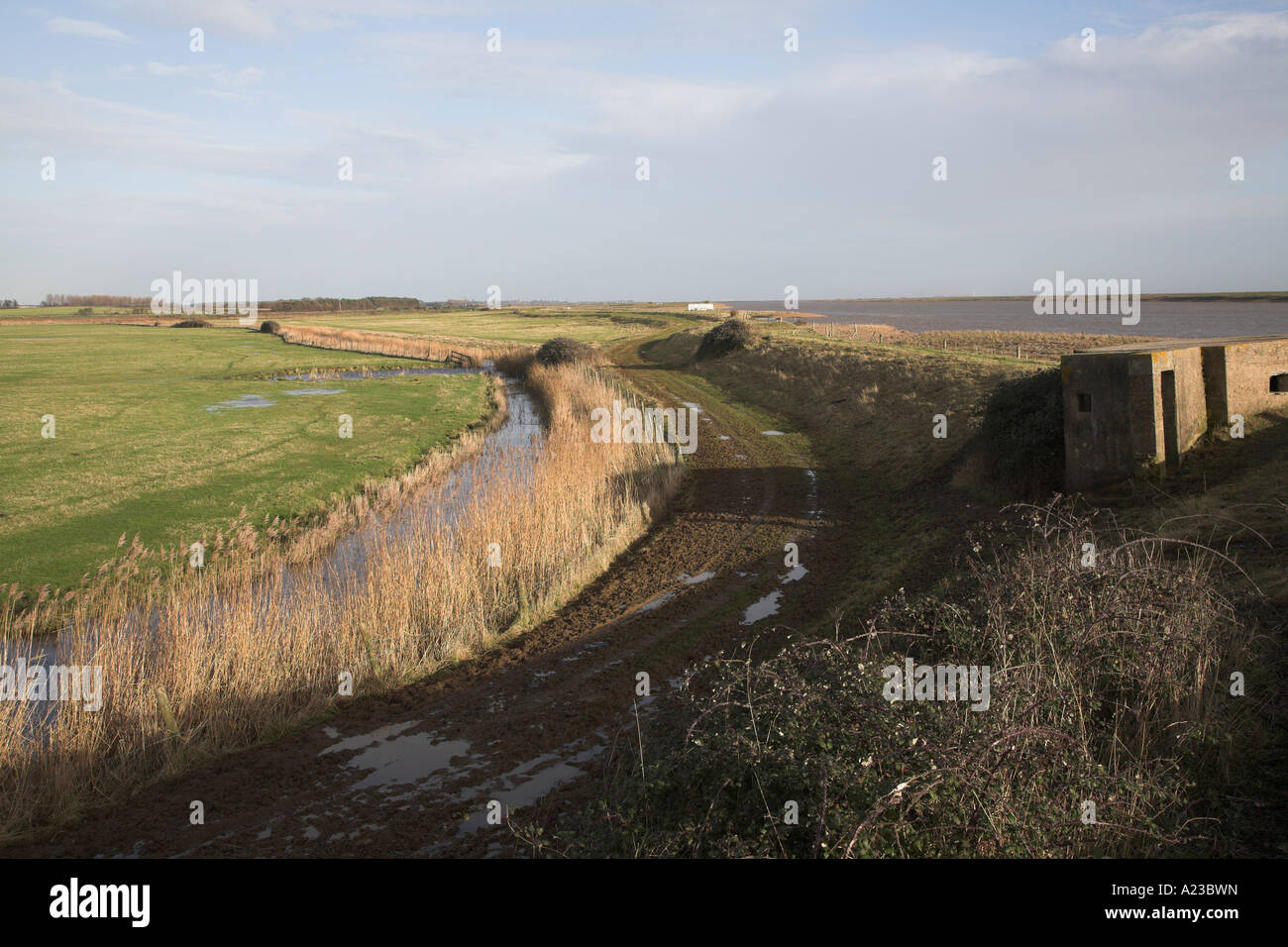 Land drainage dyke ditch hi-res stock photography and images - Alamy