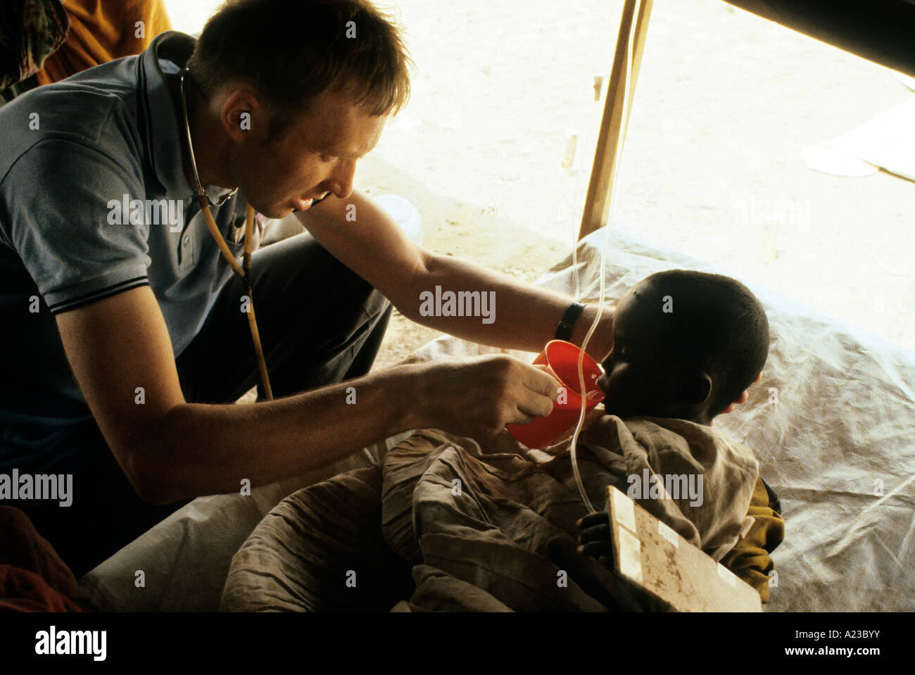 Ethiopian famine 1985 hi-res stock photography and images - Alamy