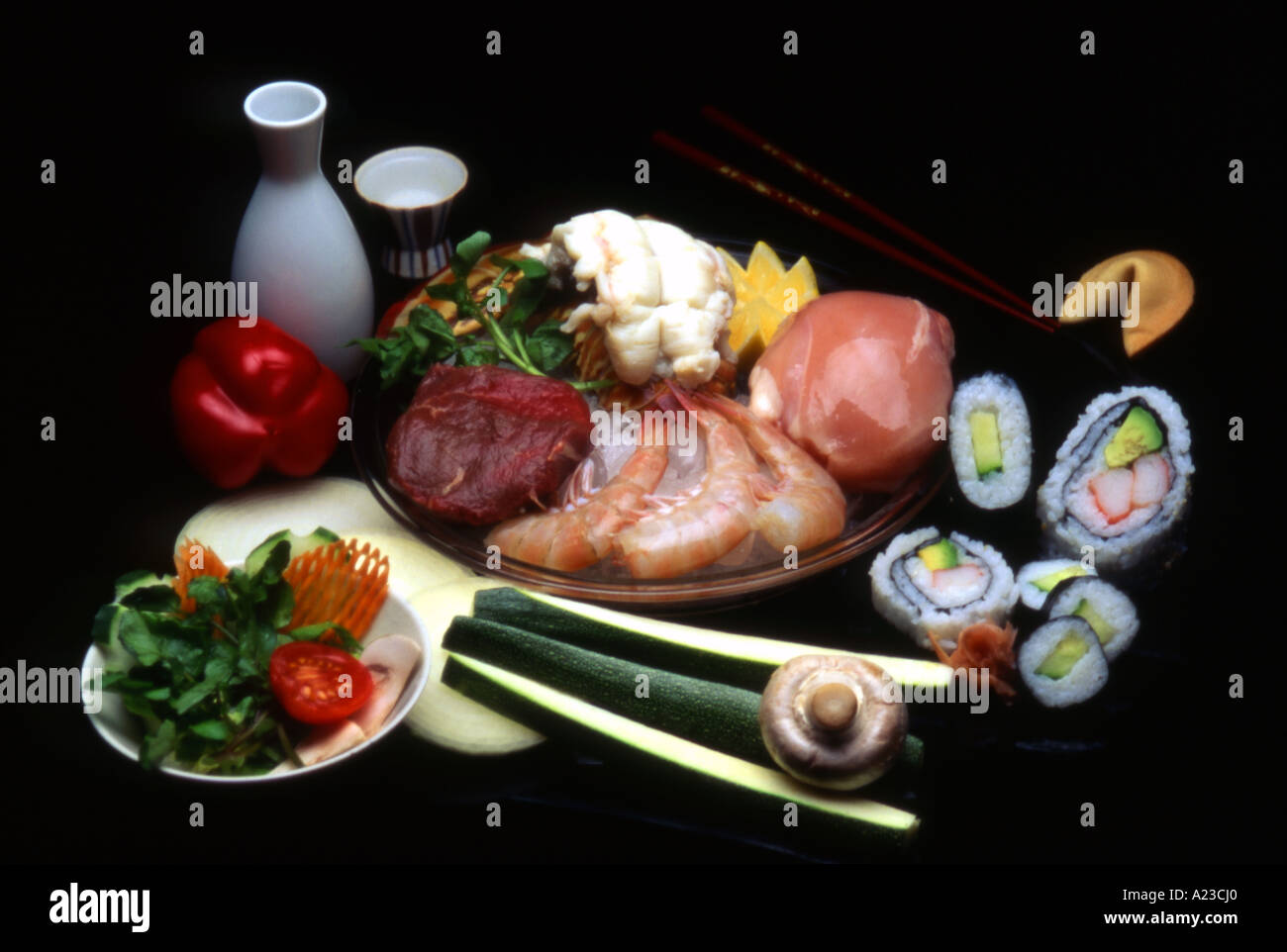 Saki restaurant hi-res stock photography and images - Alamy