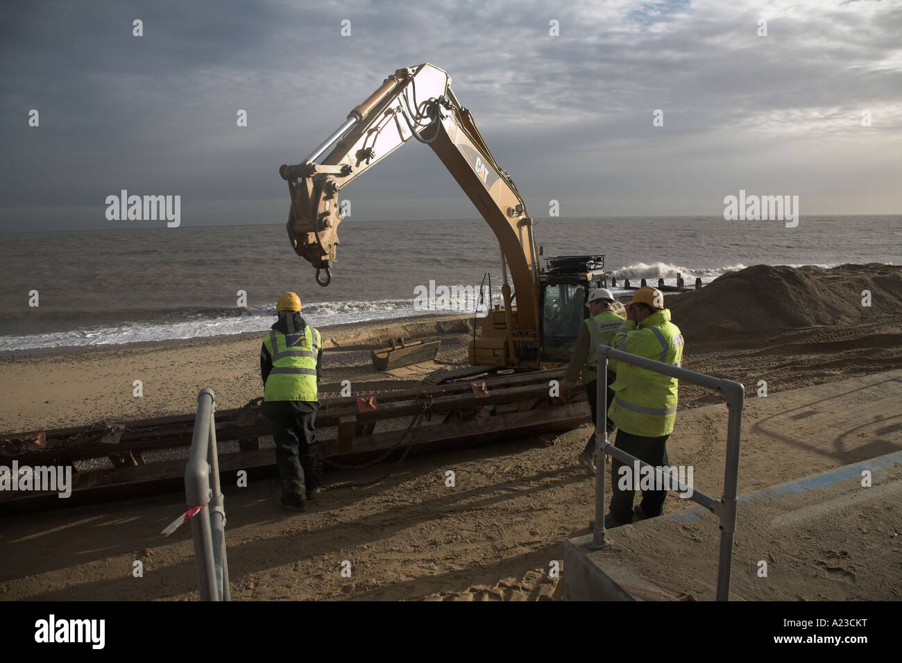 Hard engineering coastal defences sea hi-res stock photography and ...