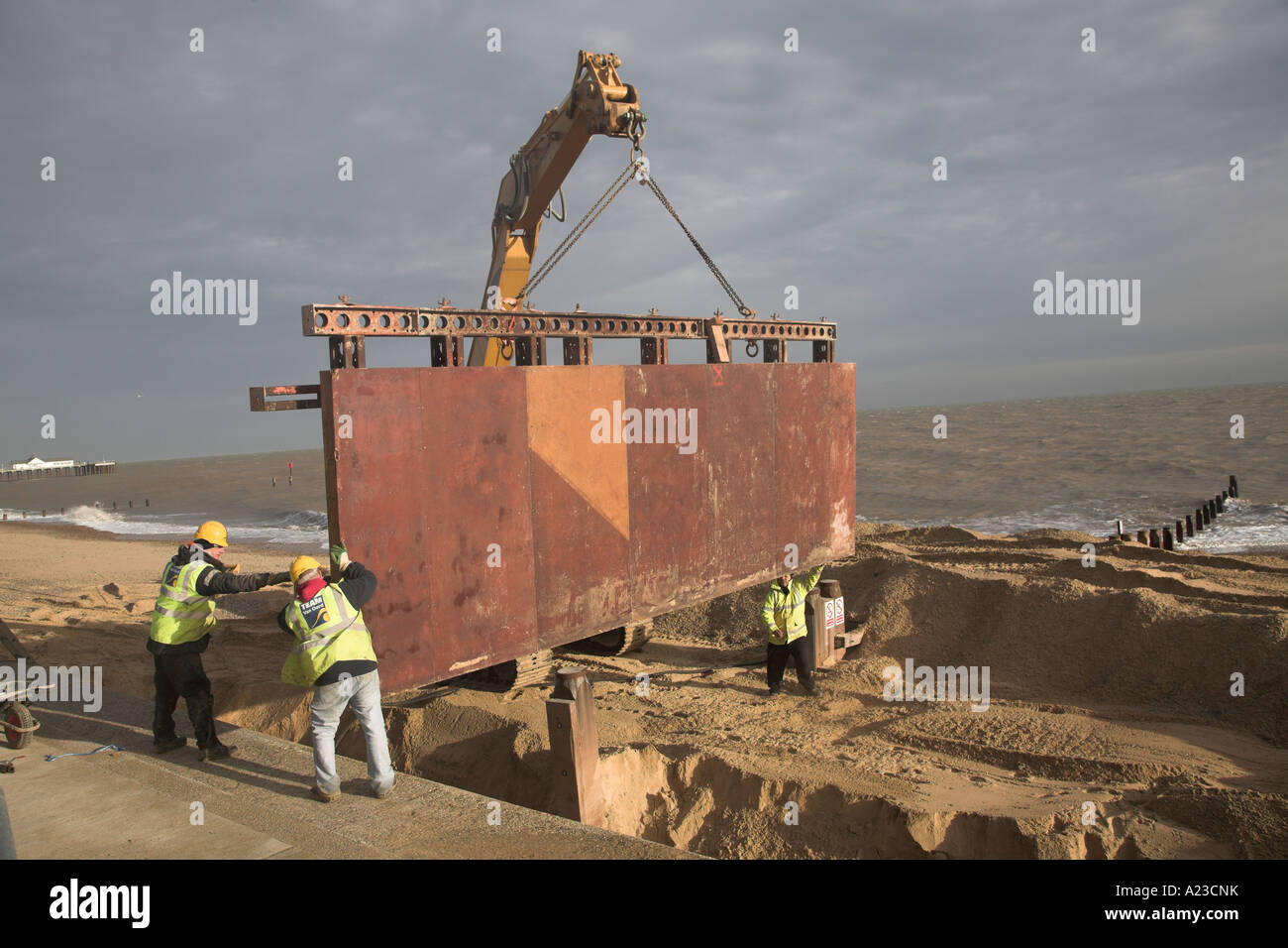 Coastal management hard engineering hi-res stock photography and images ...