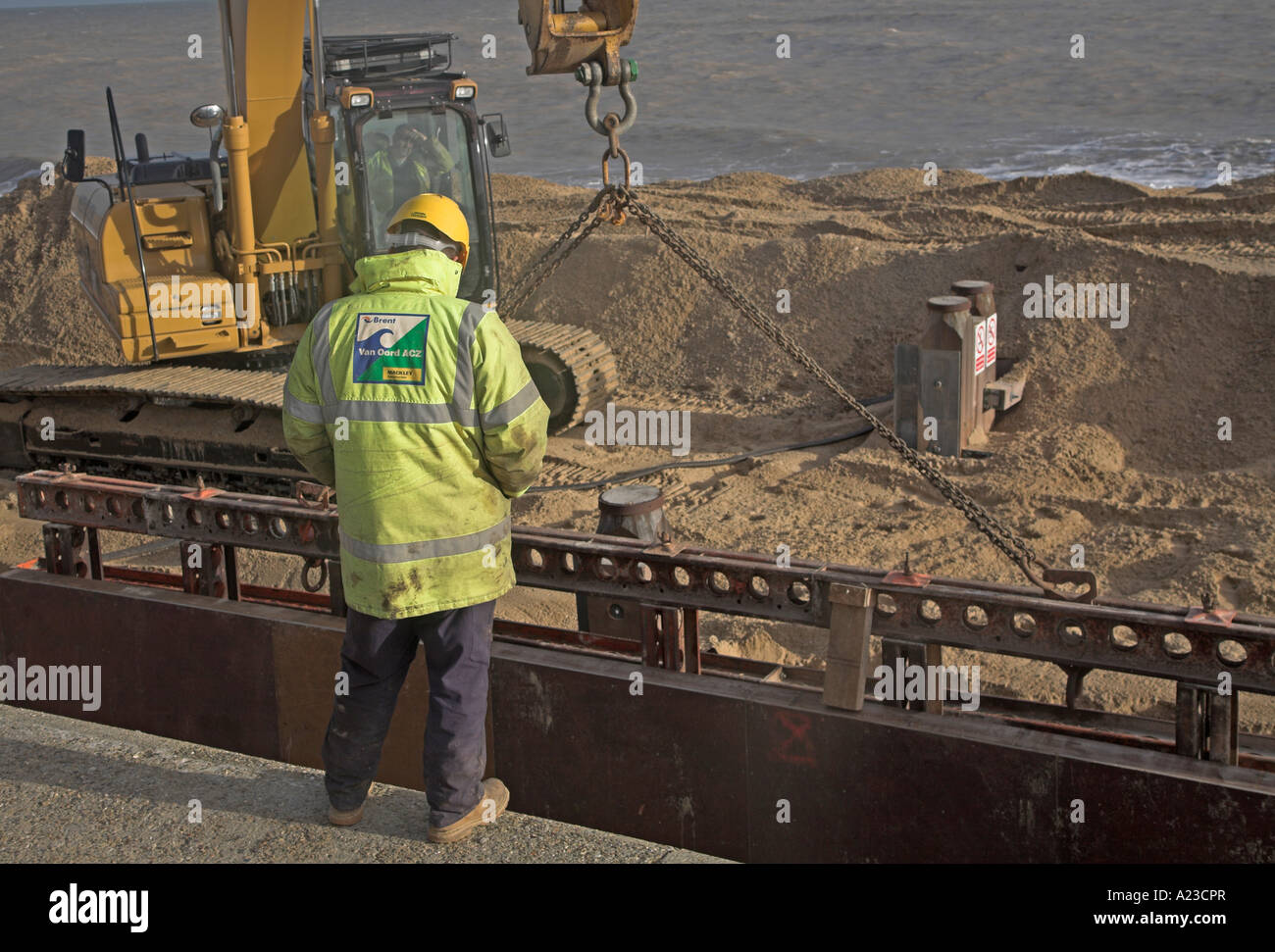 Hard engineering coastal defences sea hi-res stock photography and ...