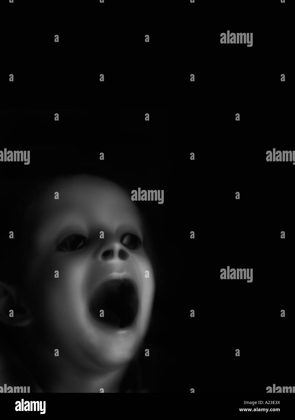 Evil child Black and White Stock Photos & Images - Alamy