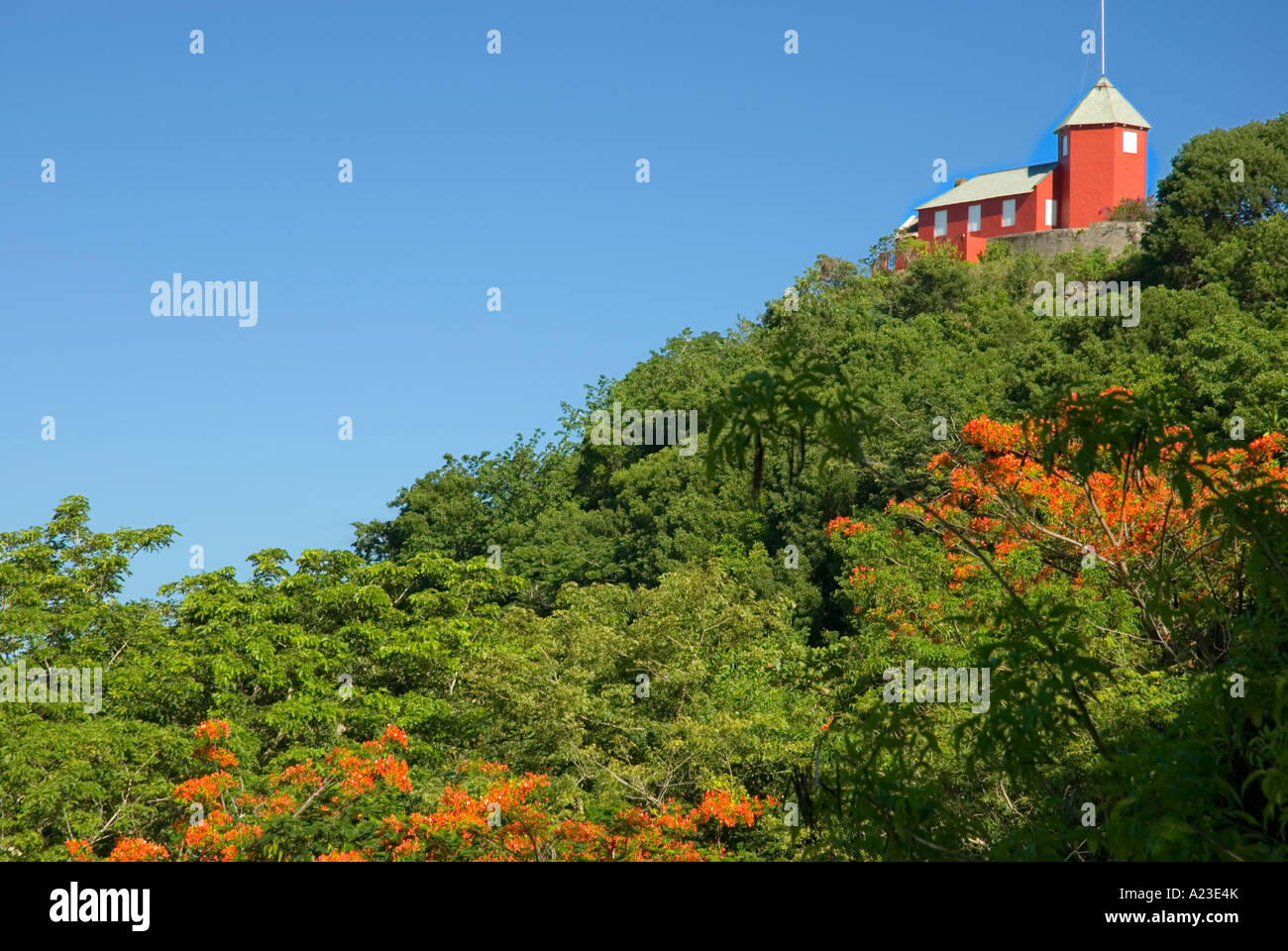 Gun Hill Signal Station. Former Military Outpost. St George, Barbados ...