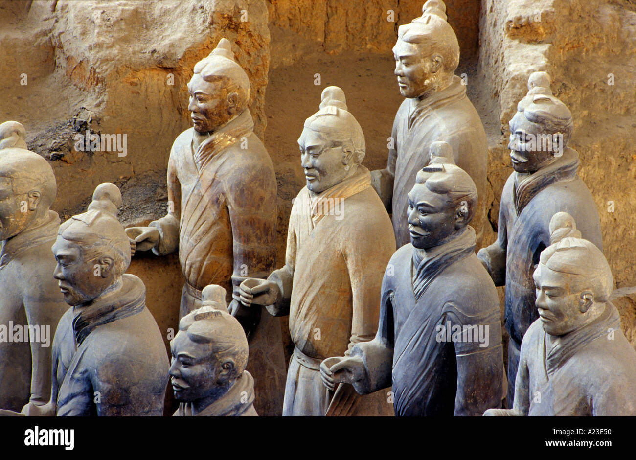 Terracotta Army Faces High Resolution Stock Photography and Images - Alamy