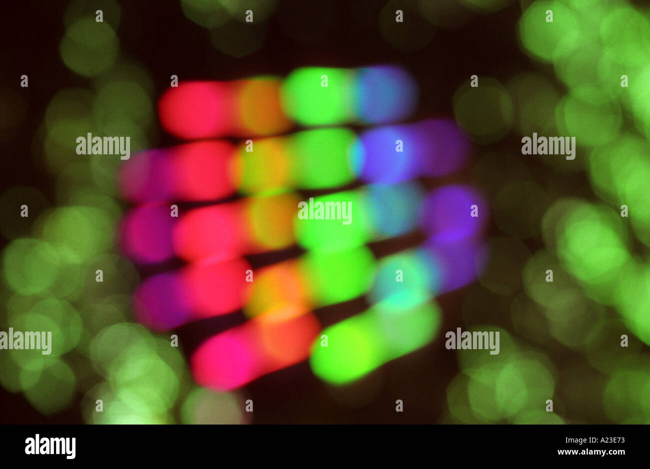 Light abstract showing colours of the spectrum Stock Photo - Alamy