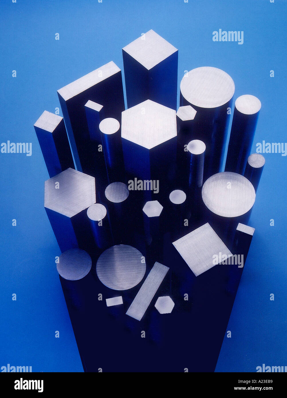 Steel different shapes hi-res stock photography and images - Alamy