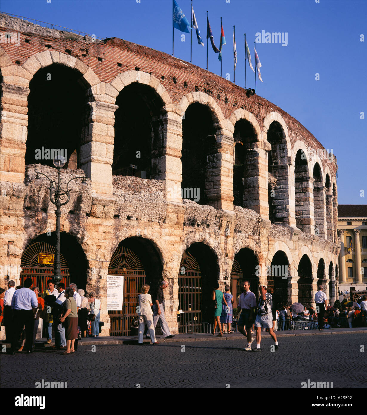 Amphitheatre verona aida hi-res stock photography and images - Alamy