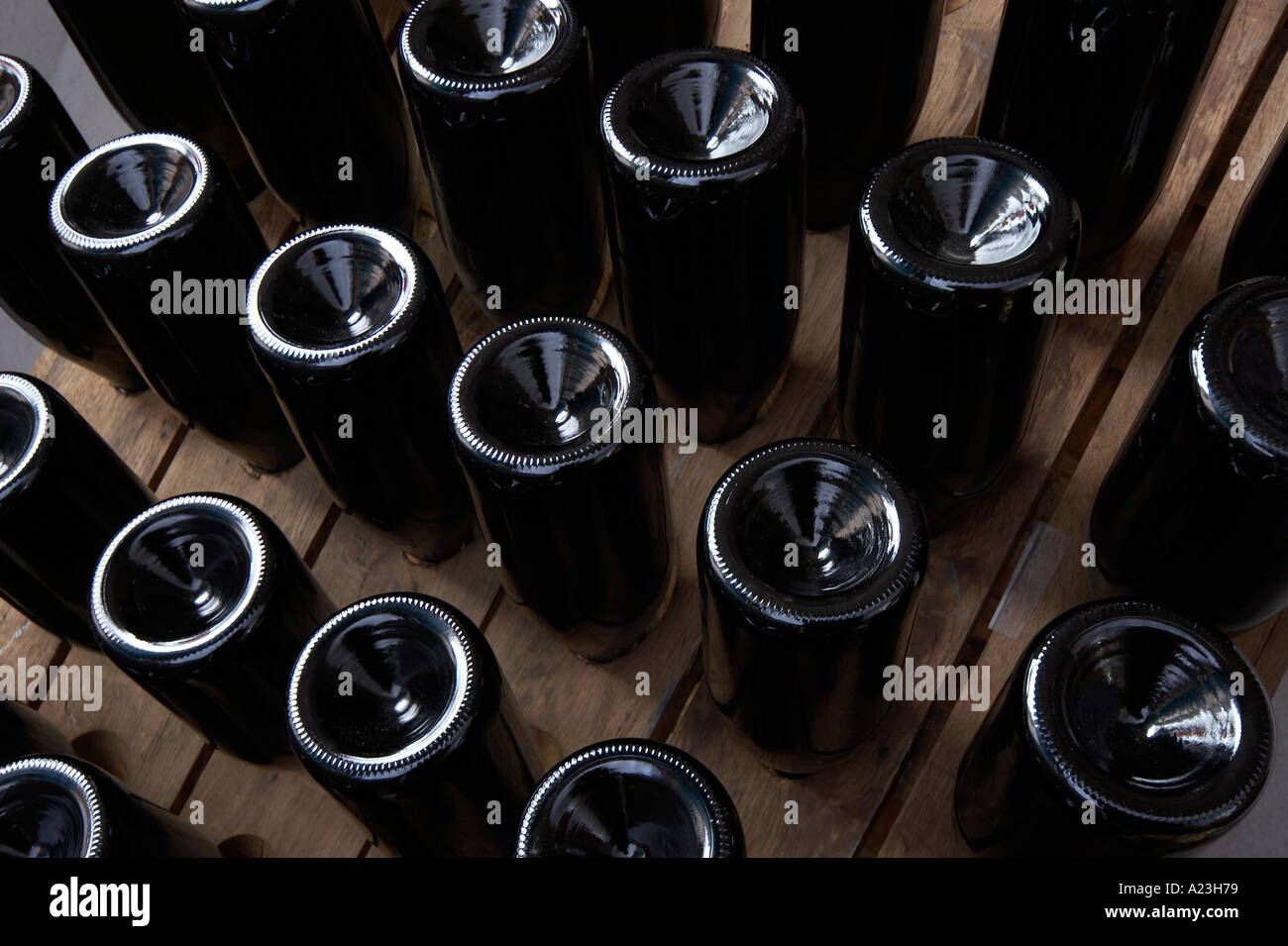 Riddling rack hi-res stock photography and images - Alamy