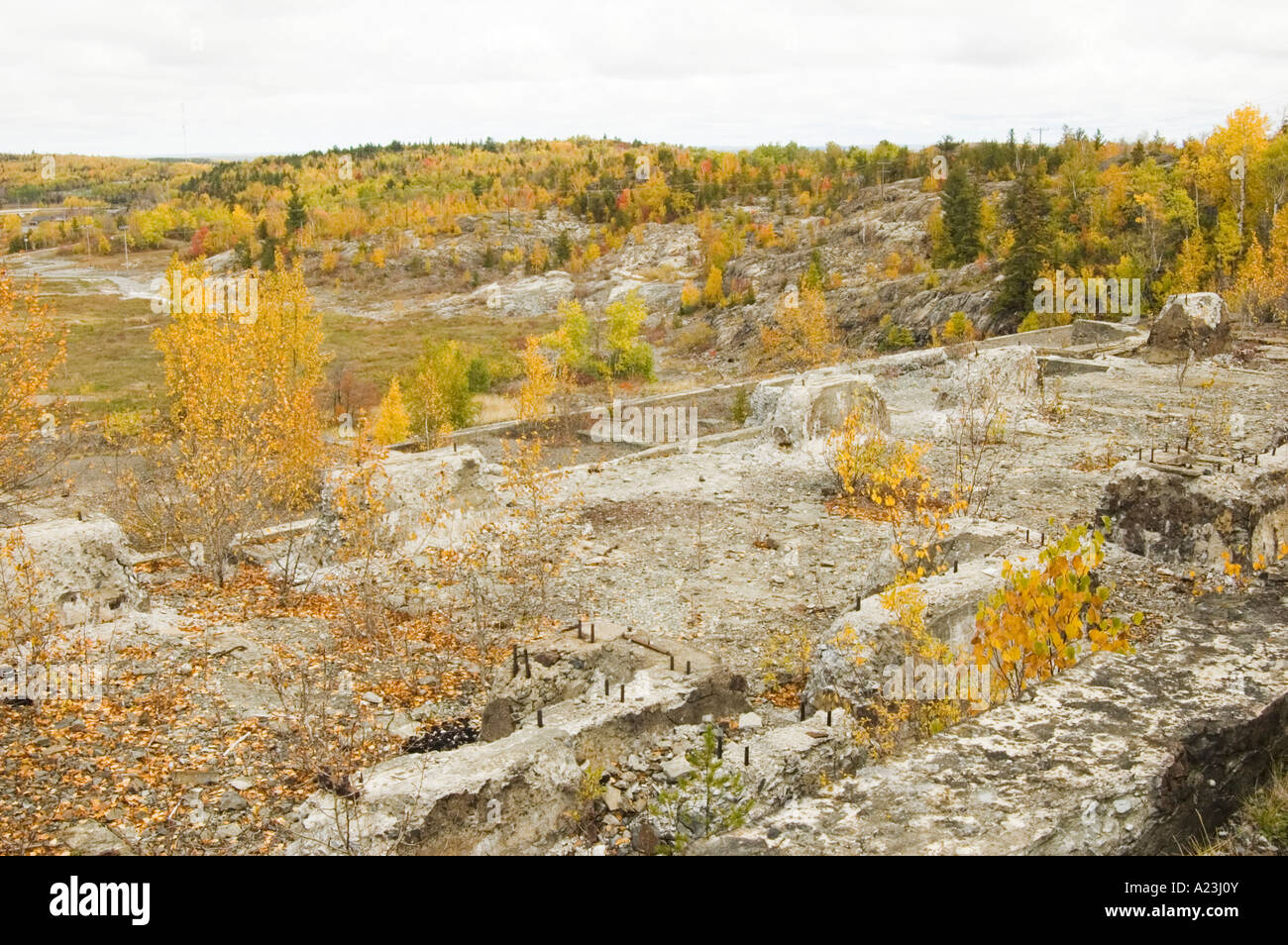 Silver mining near Cobalt Northern Ontario Canada Stock Photo - Alamy