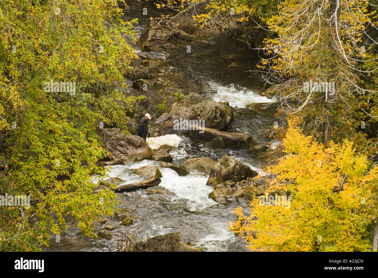 Inglis Falls Ontario Canada Stock Photo - Alamy