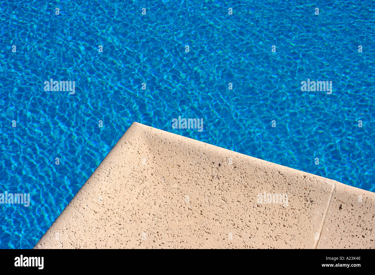 Swimming pool corner Stock Photo - Alamy