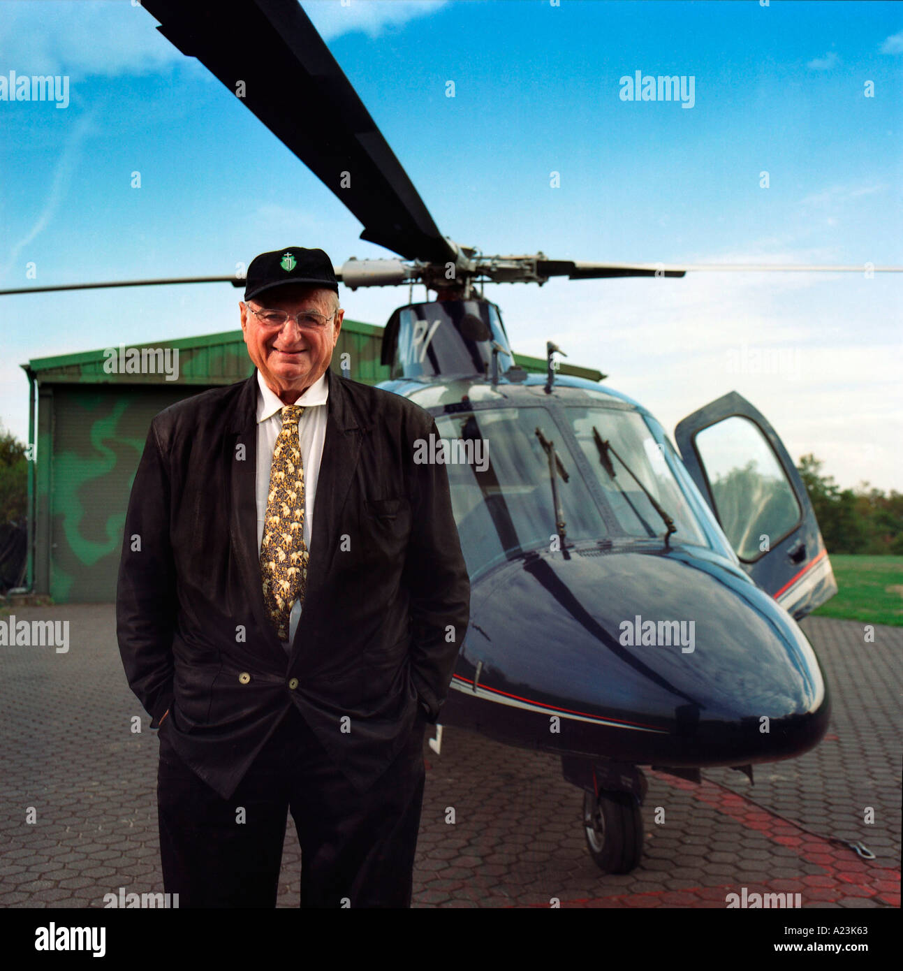 Dr Hans Riegel Gruender Besitzer der Firma Haribo Stock Photo - Alamy