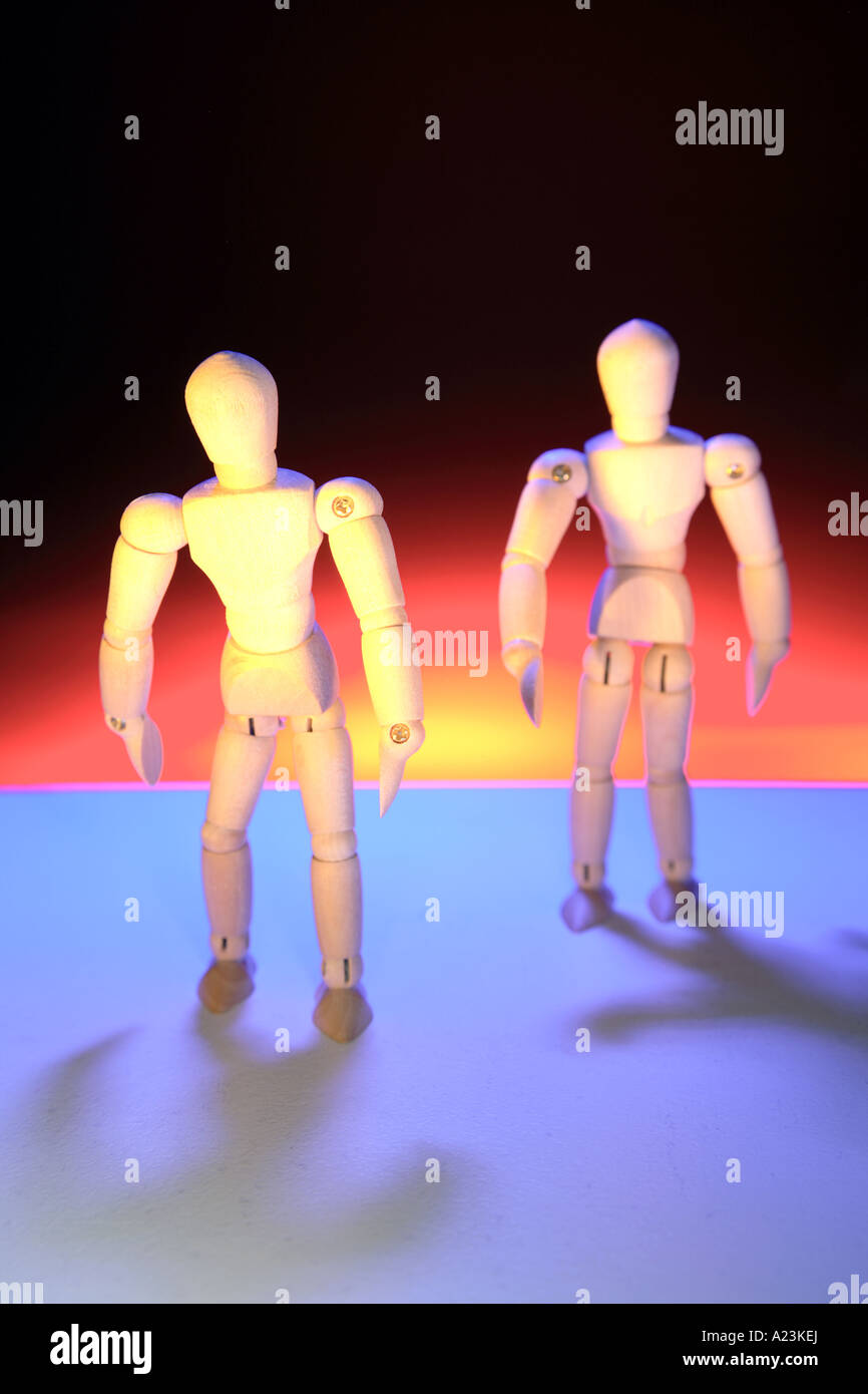 Wood carved human form hi-res stock photography and images - Alamy