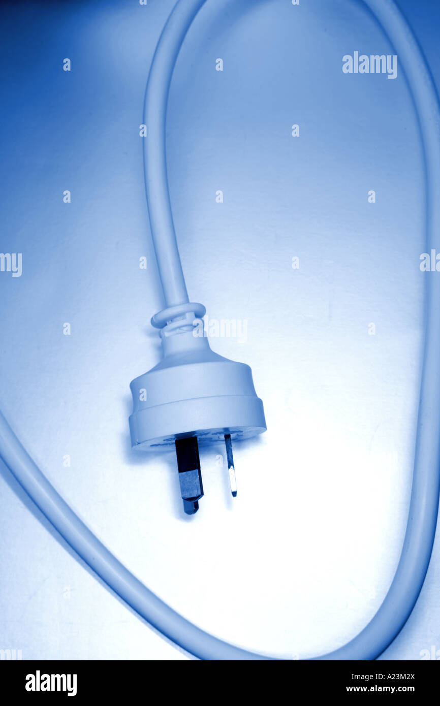 Electrical plug and cord Stock Photo - Alamy
