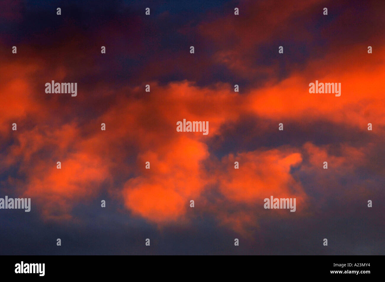 Red Sky At Night Stock Photo - Alamy