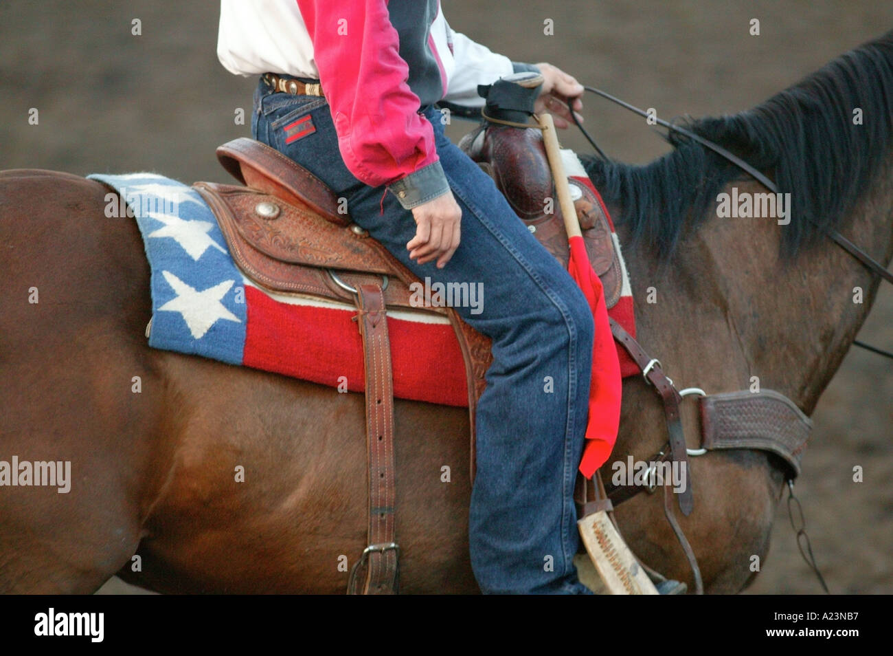 Saddle blanket hi-res stock photography and images - Alamy