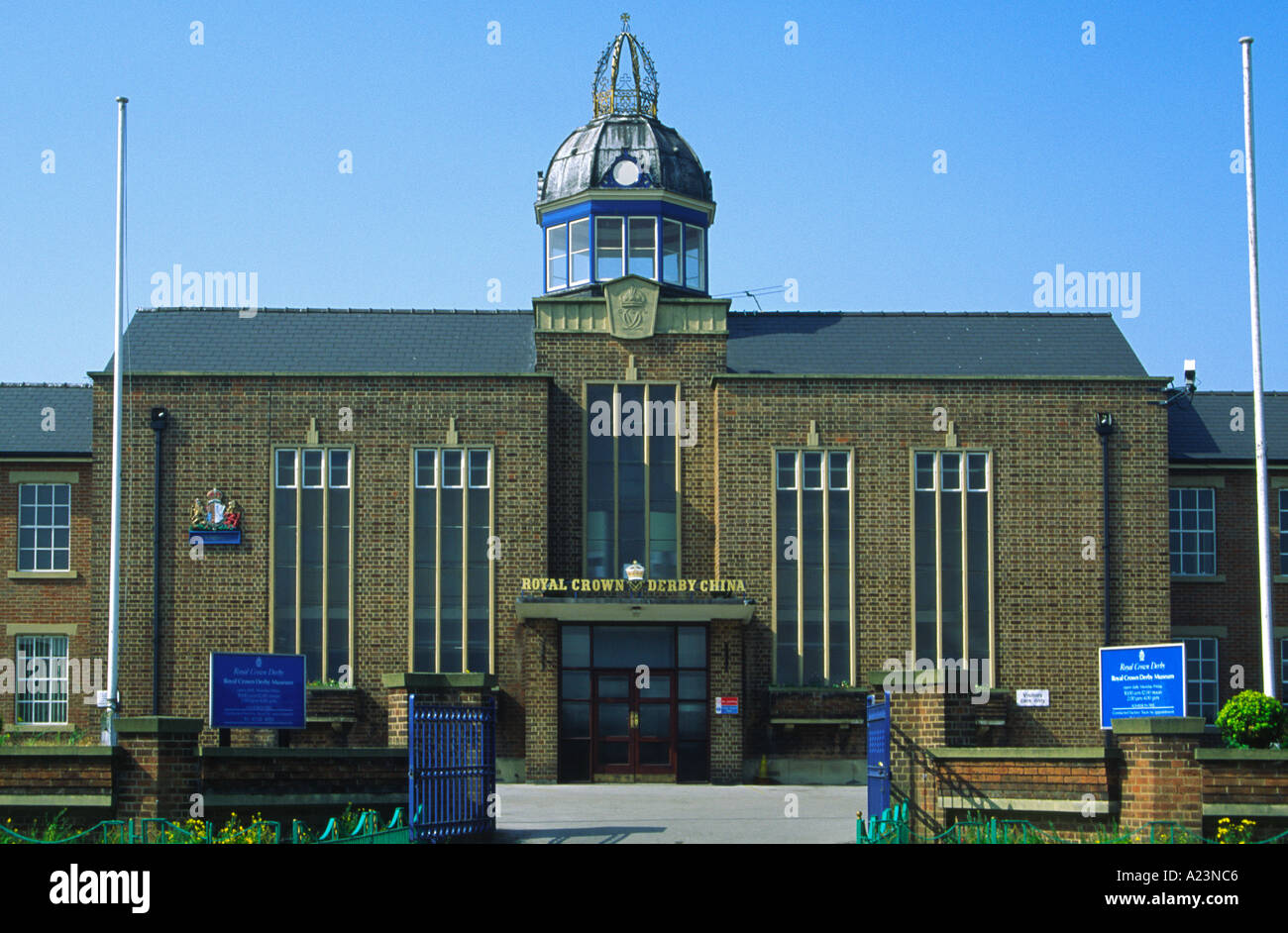 Royal crown derby factory derby hi-res stock photography and images - Alamy