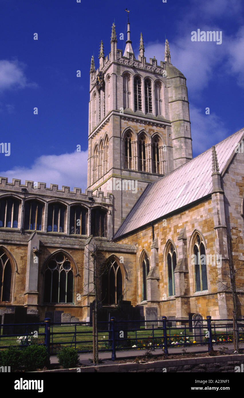 St Marys church Melton Mowbray Leicestershire England Stock Photo - Alamy