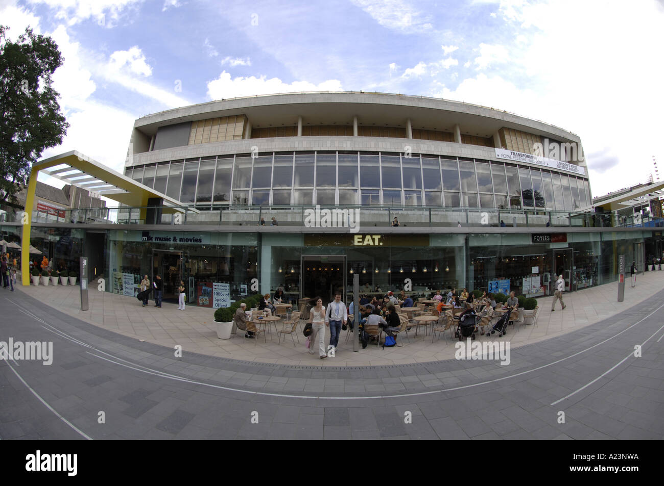 eat cafe restaurant london england uk united kingdom wideangle fisheye ...