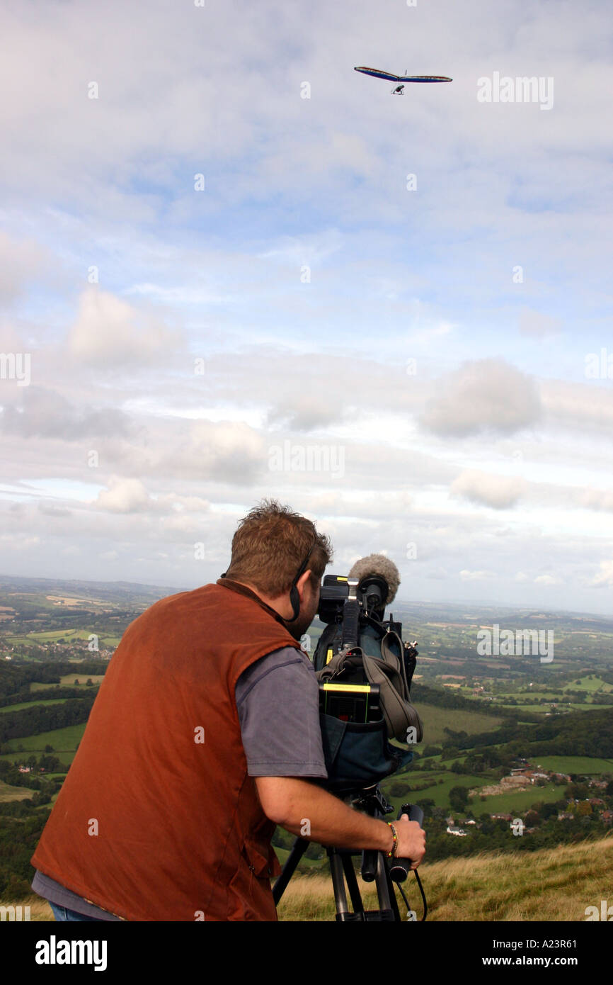 Filming crew camera hi-res stock photography and images - Alamy