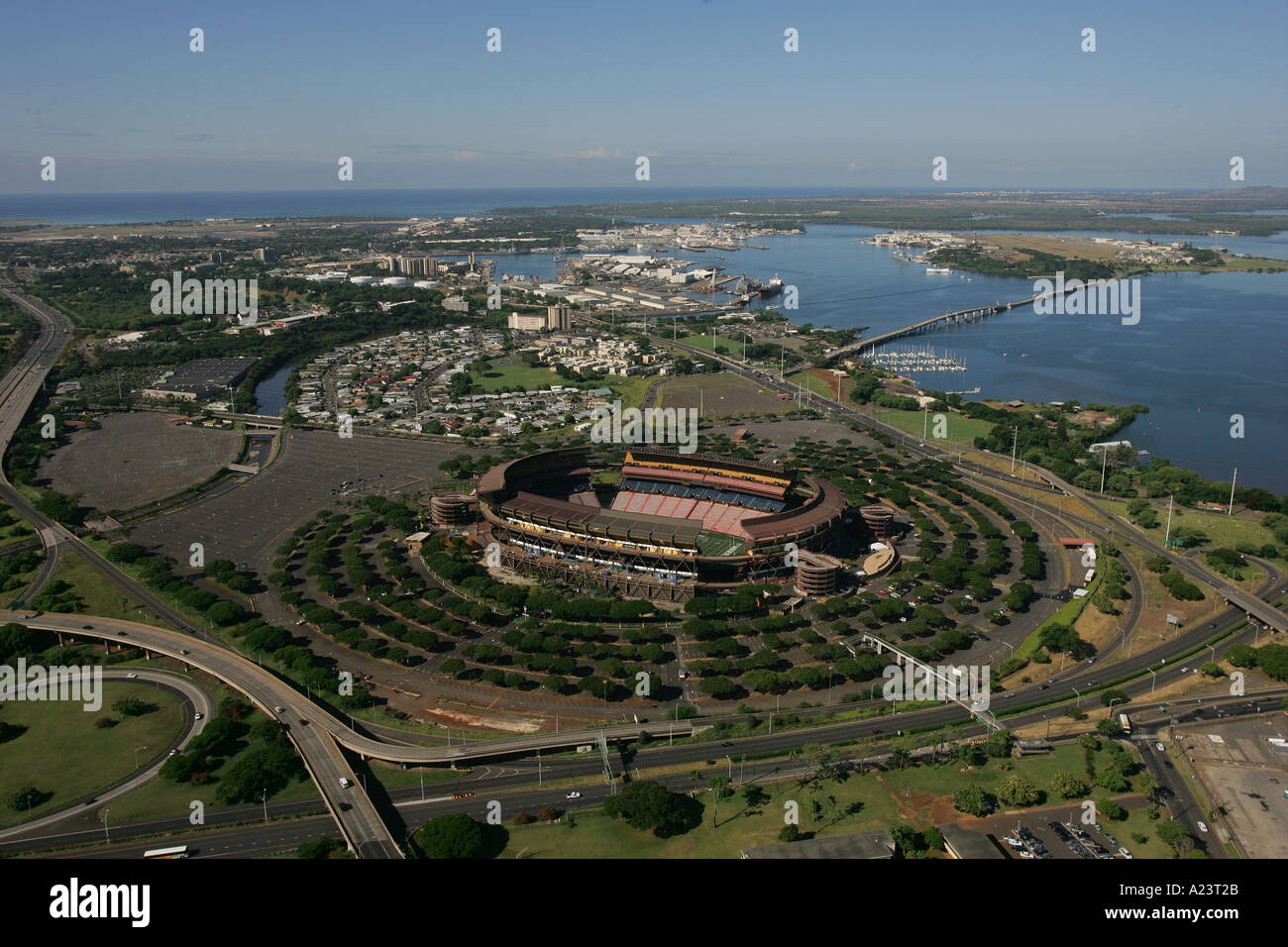 Aerial Oahu Stadium High Resolution Stock Photography and Images - Alamy