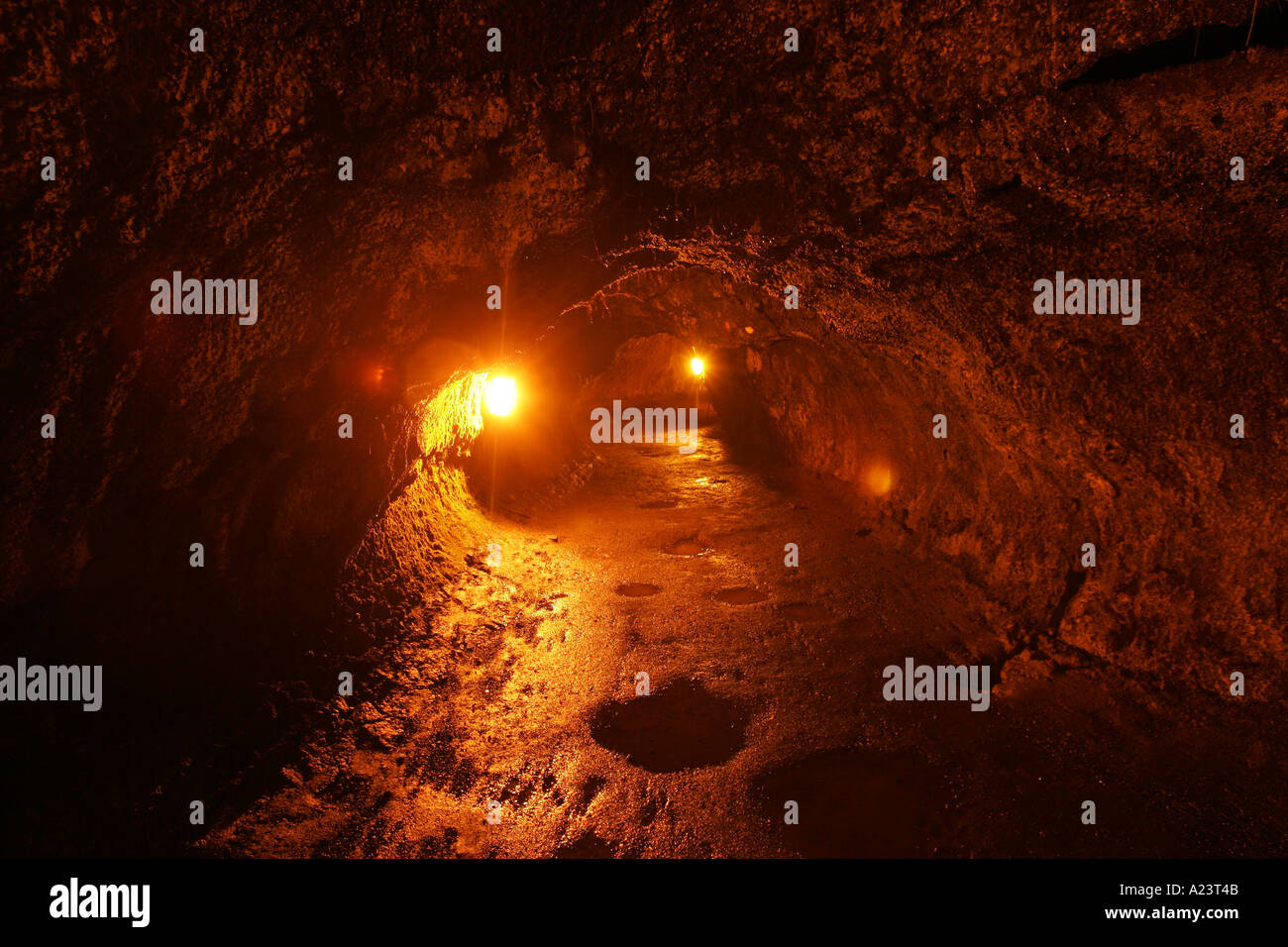 Hawaii volcano thurston lava tube hi-res stock photography and images ...