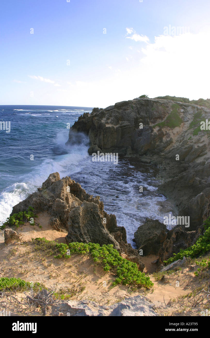 Punahoa Point sand dunes Maha ulepu Kauai Hawaii Stock Photo - Alamy