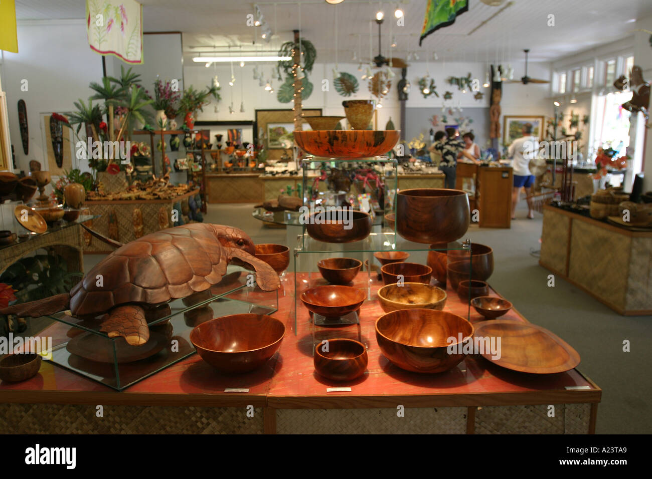 Shop Kapaau Island of Hawaii Stock Photo - Alamy