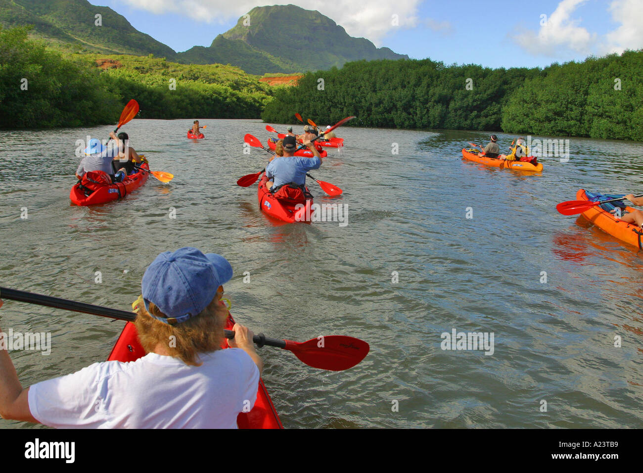 Hule'ia river hi-res stock photography and images - Alamy