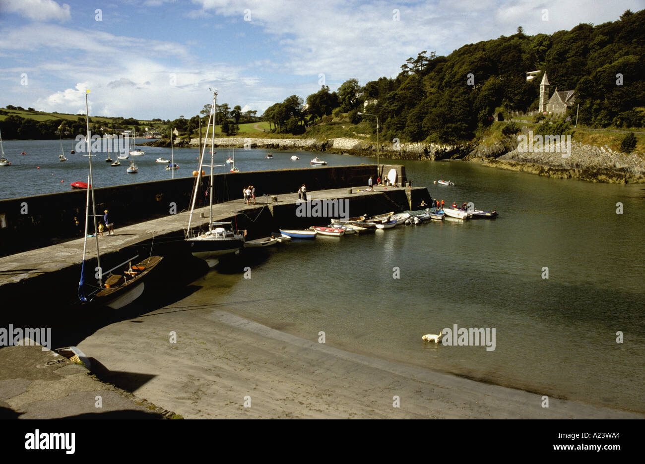 GLANDORE Harbour CO CORK IRELAND Stock Photo - Alamy