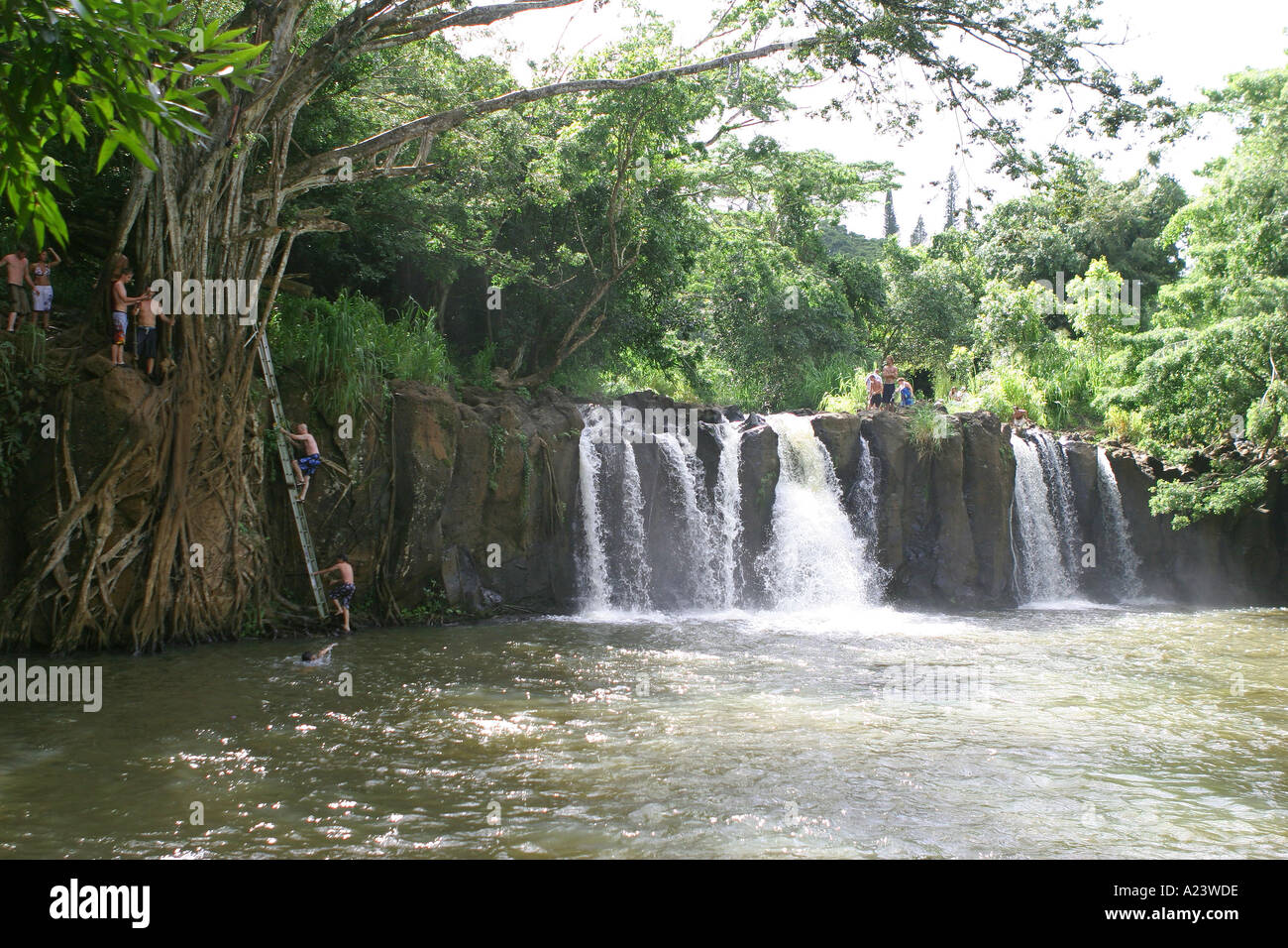 Kipu falls and kauai hi-res stock photography and images - Alamy