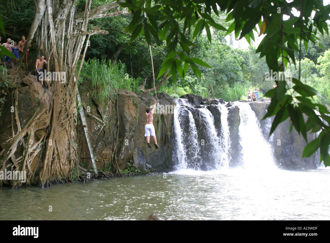 Kauai, hawaii kipu falls hi-res stock photography and images - Alamy
