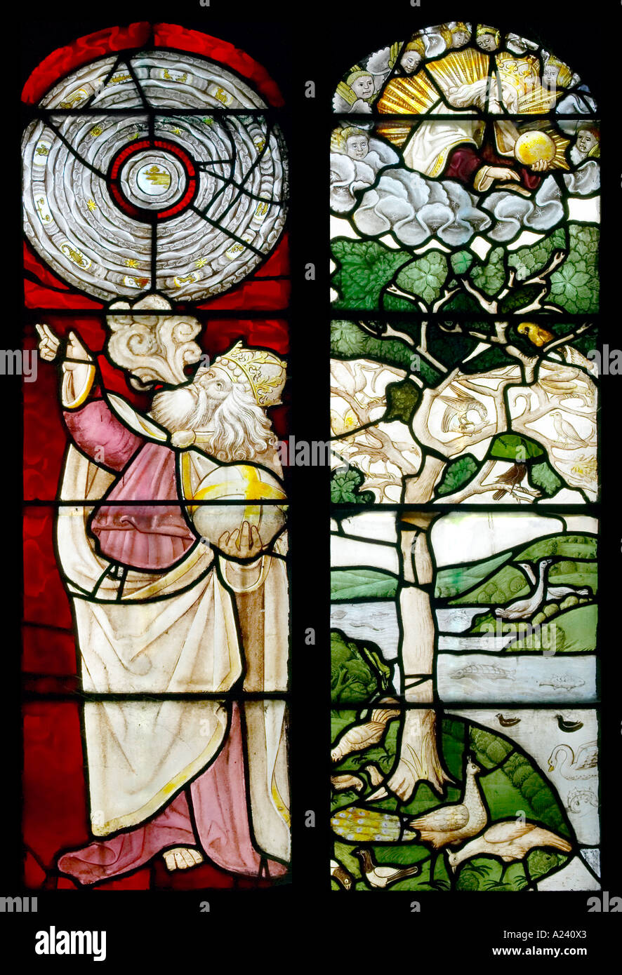 16th century stained glass windows hi-res stock photography and images ...