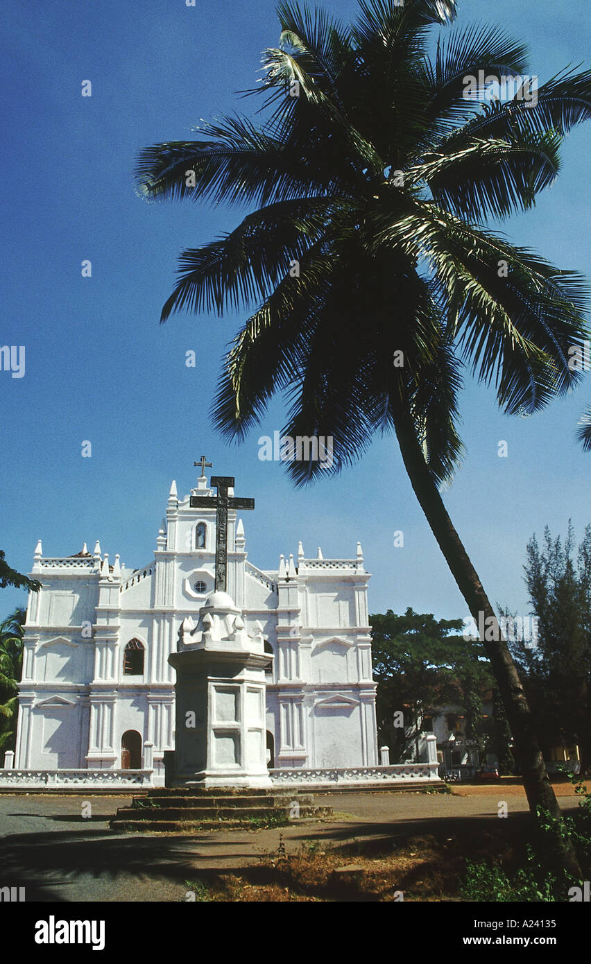 St. Thomas Church of Cansaulim, Goa, India Stock Photo - Alamy