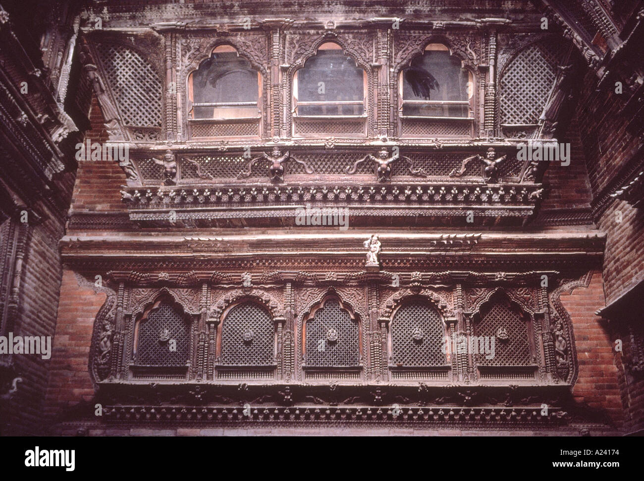 Woodwork nepal hi-res stock photography and images - Alamy