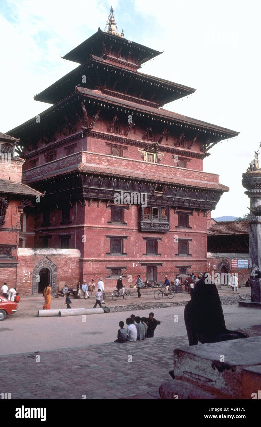 Degu taleju temple near Hanuman Dhoka. Katmandu, Nepal Stock Photo - Alamy