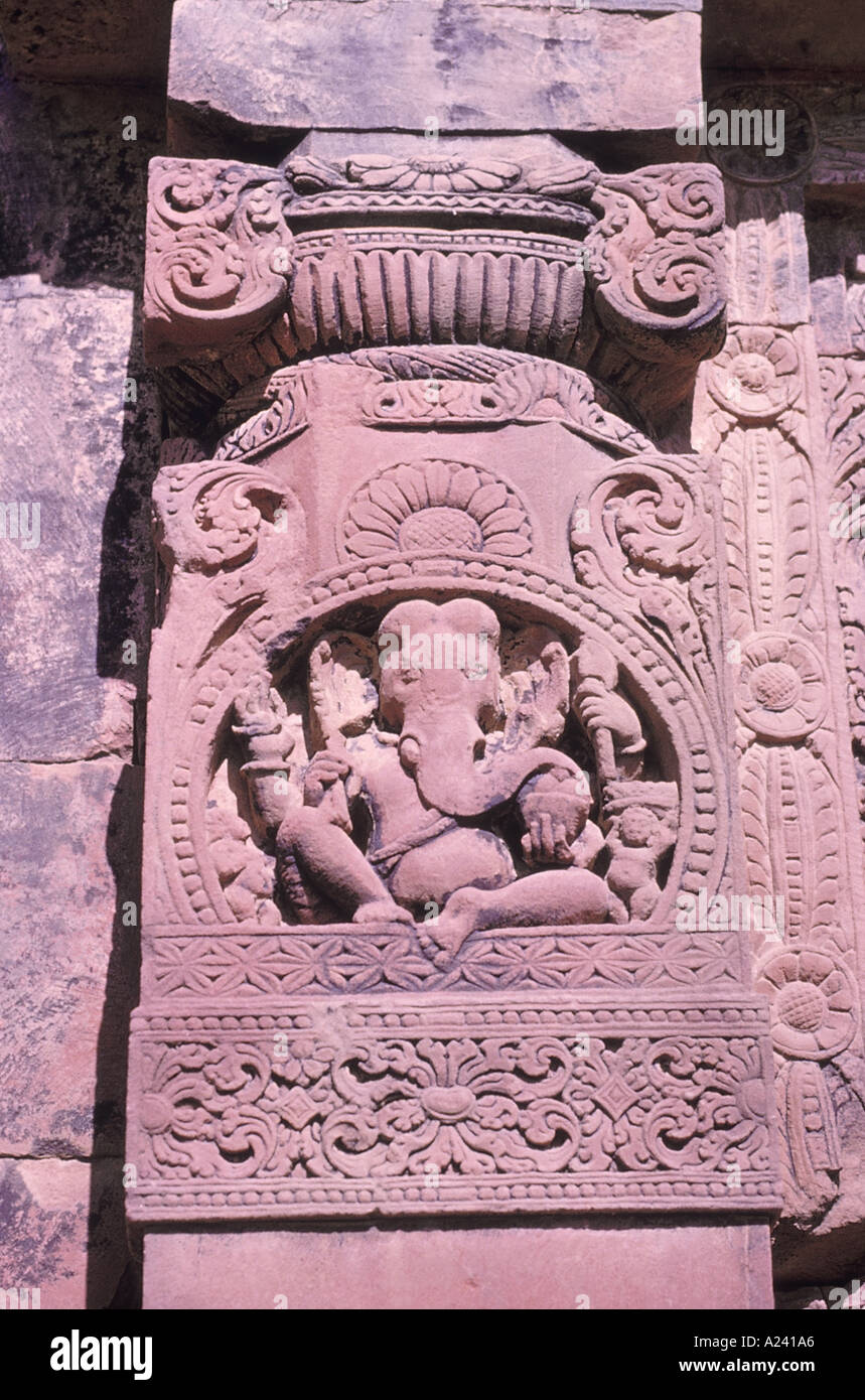 Ganesha. South side pilaster of Deogarh Vishnu Temple. Dated: 500 A.D ...