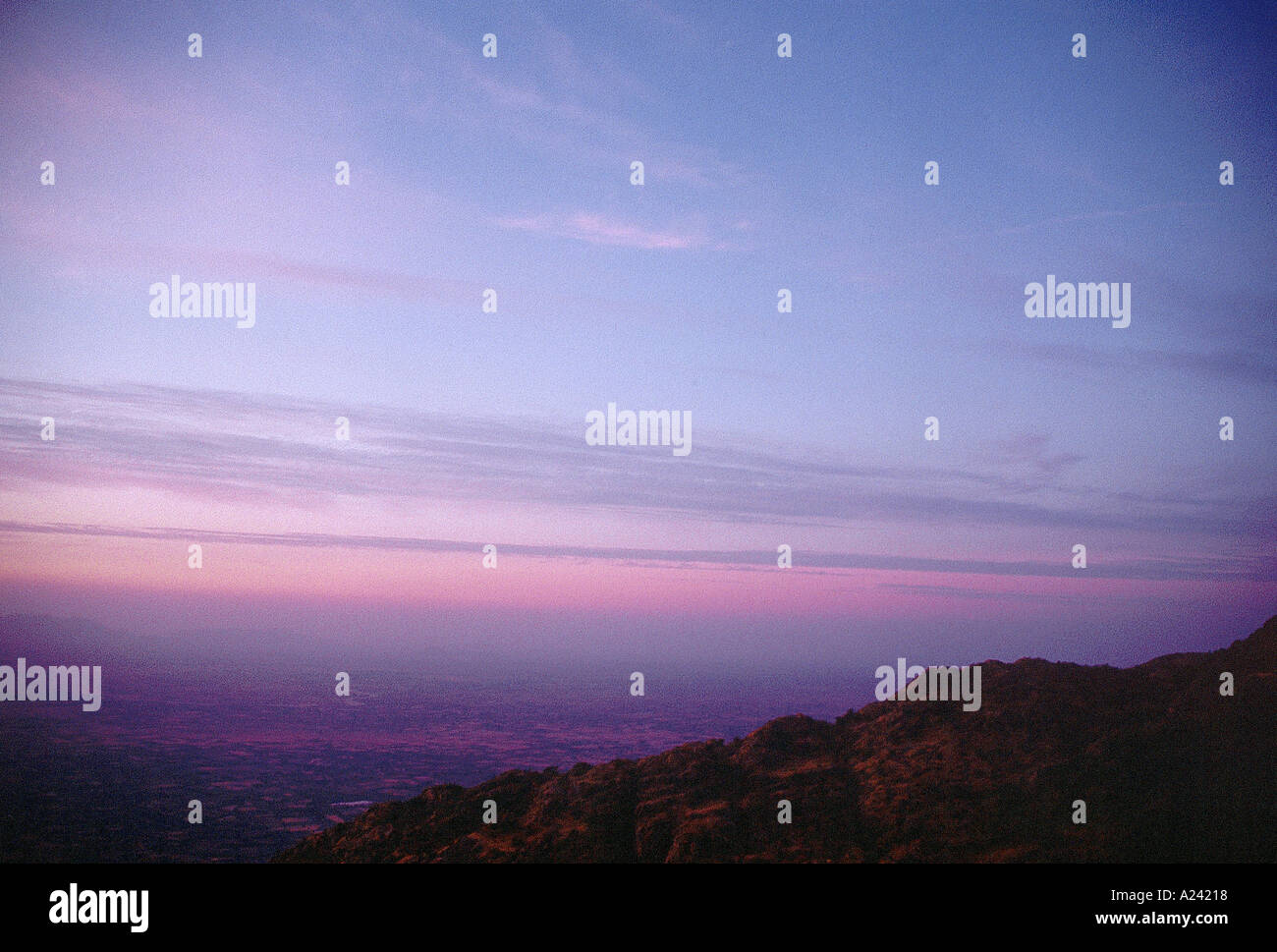 Southwest of Nakki Lake is Sunset Point; standing here you can see an ...