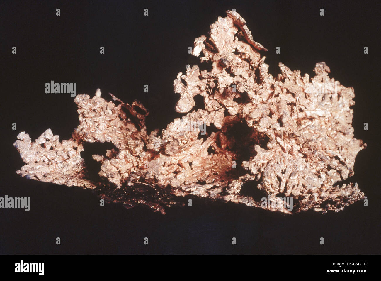 Native Copper one of several elements that commonly occurs in its ...