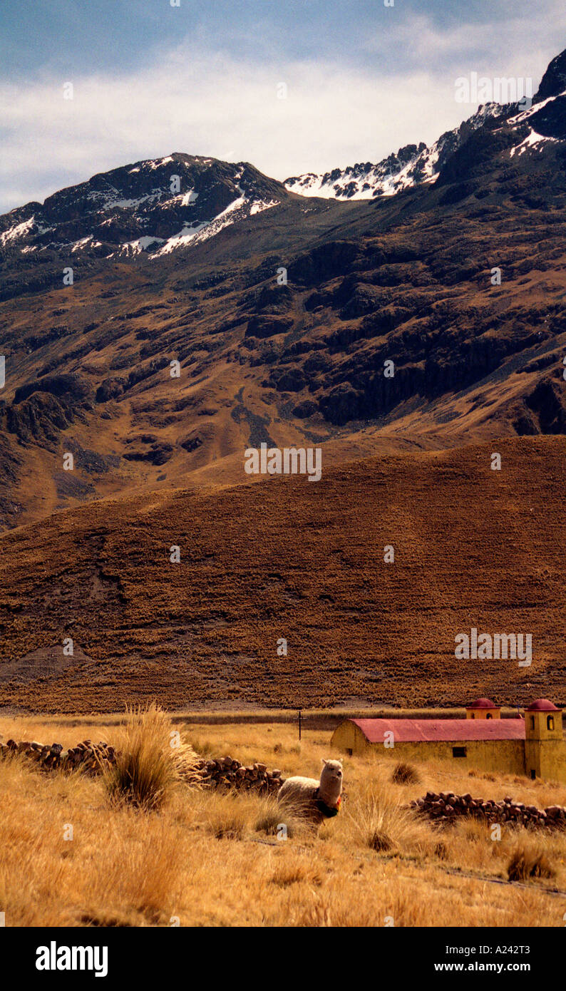 Snowcapped Mountain view, La Raya Pass, Peru Stock Photo - Alamy