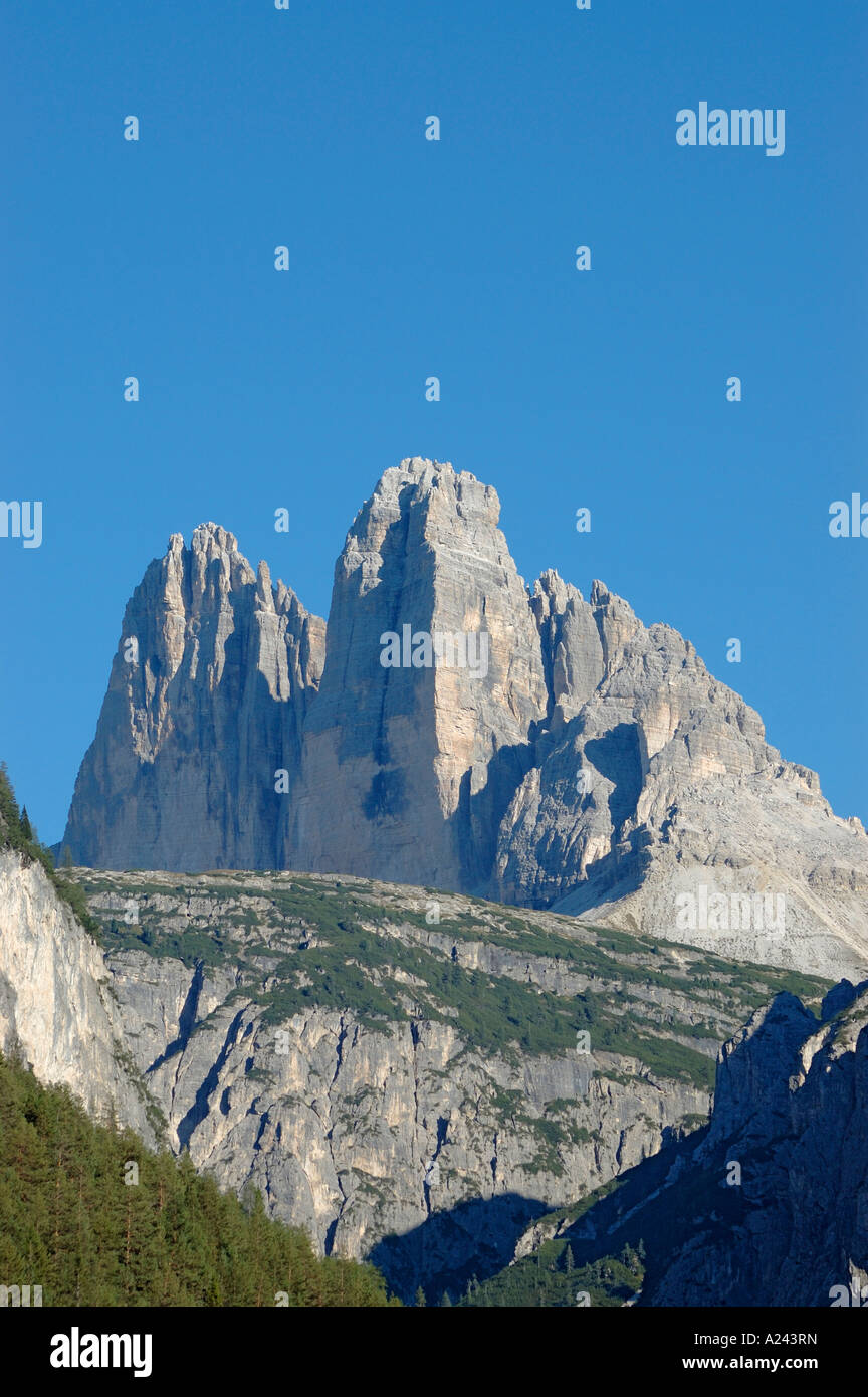 View of Dolomite mountain region Italy Stock Photo - Alamy