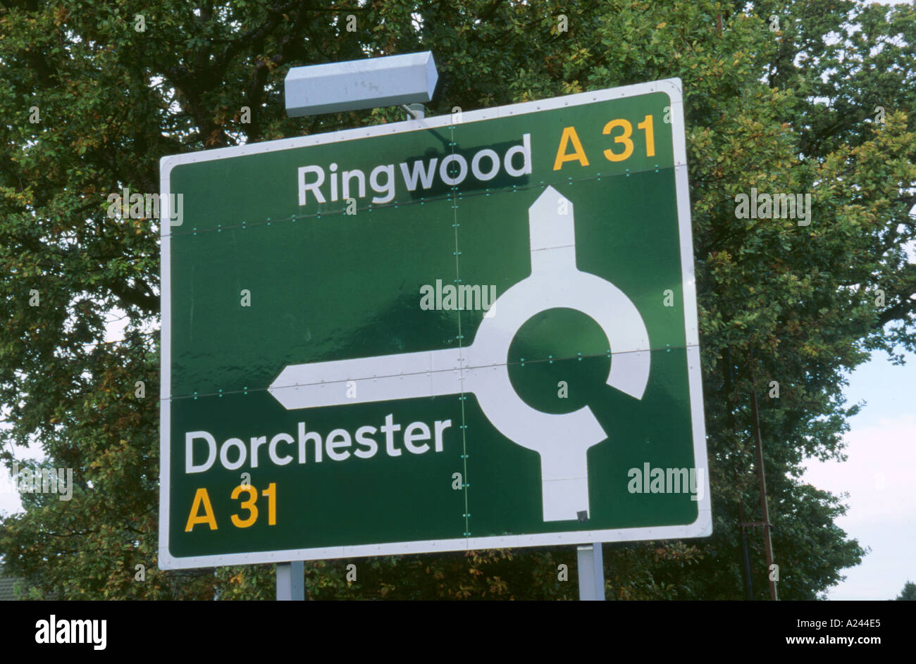Road sign A road Stock Photo - Alamy